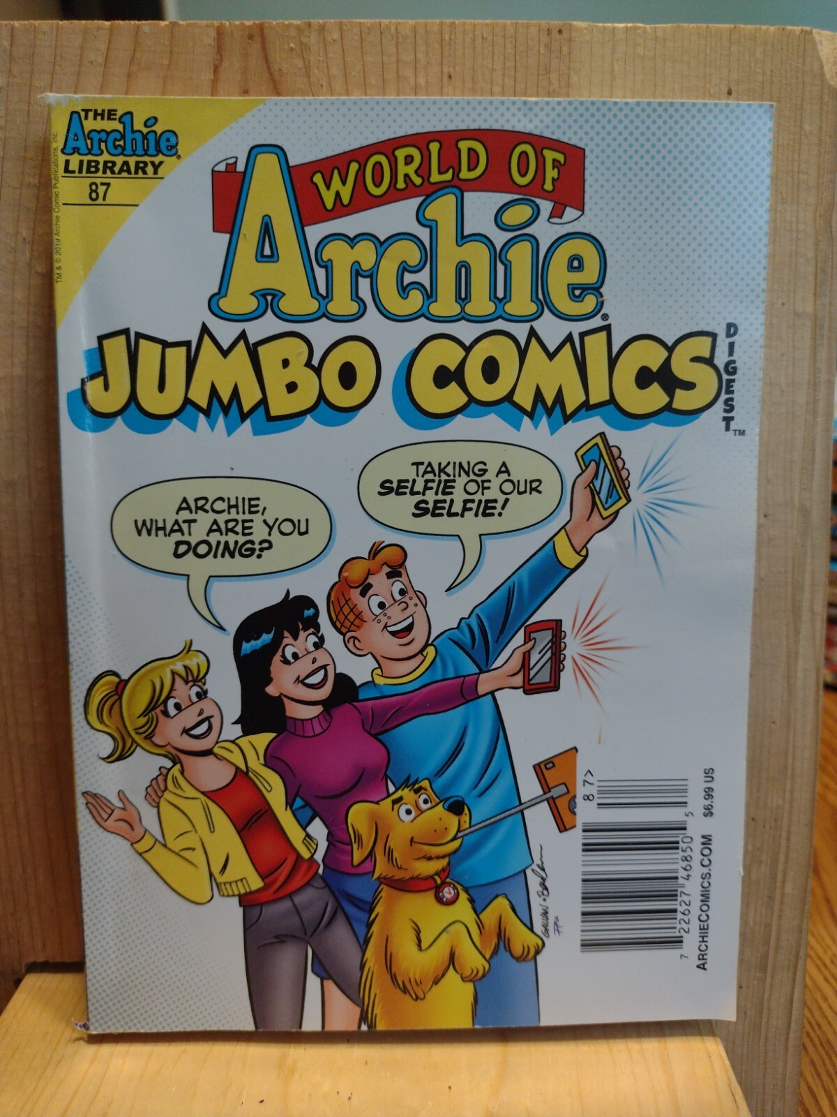 The Archie Library: #87 WORLD OF Archie JUMBO COMICS DIGEST 2019 | eBay
