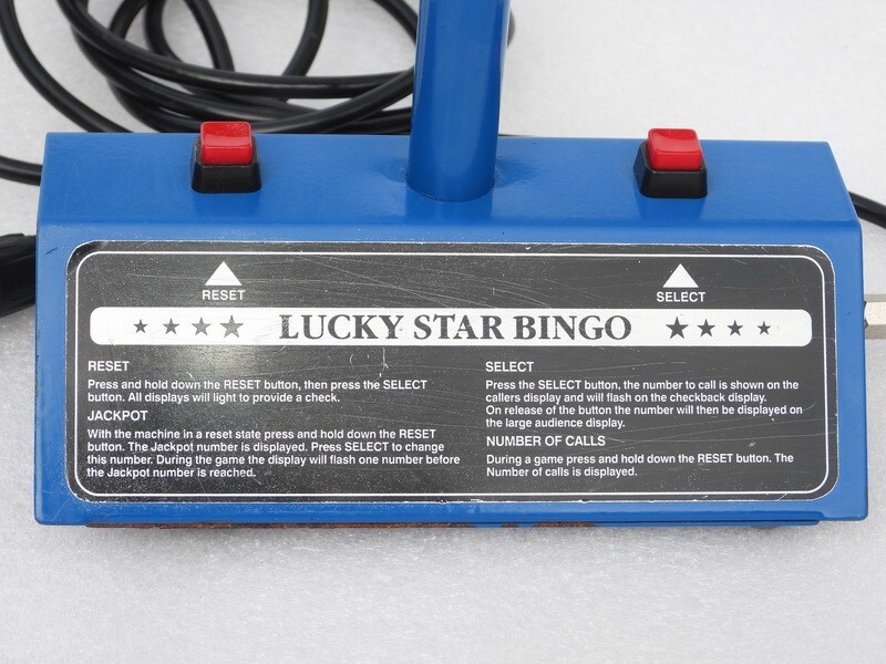 LUCKY STAR BINGO ELECTRONIC BINGO MACHINE 1-90 FOR CLUBS COMMUNITY ...