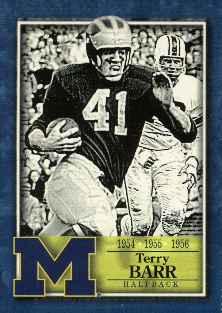 TK LEGACY MICHIGAN TERRY BARR #L70 | eBay