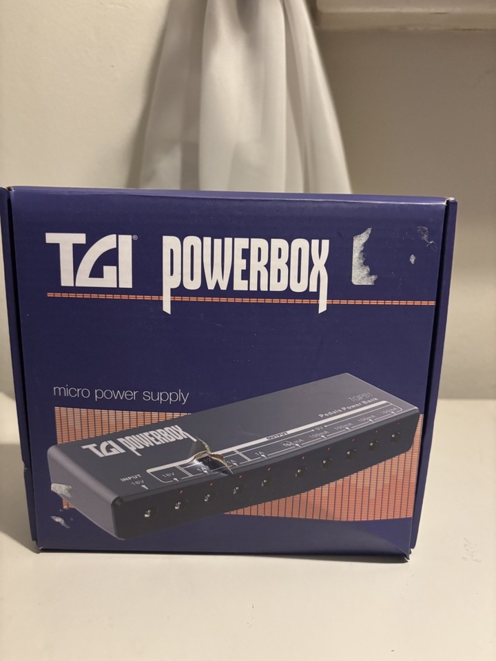 TGI powerbox multi effects pedal power supply | eBay UK