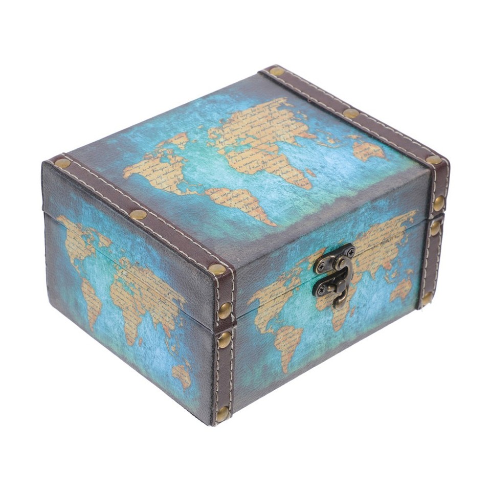 Treasure Box Vintage Storage Small Chest for Kids Jewelry Boxjewelry ...