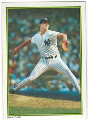 BRIAN FISHER 1986 Topps Glossy Send-Ins #30 Yankees ID:7258 | eBay