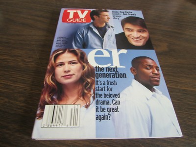 VINTAGE TV GUIDE - OCT 12TH 2002 - ER THE NEXT GENERATION - EXCELL | eBay