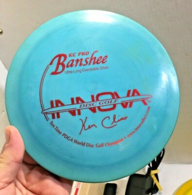 10X KC PRO BANSHEE DISC GOLF DRIVER RED ON SKY BLUE 149G NEW! FREE ...