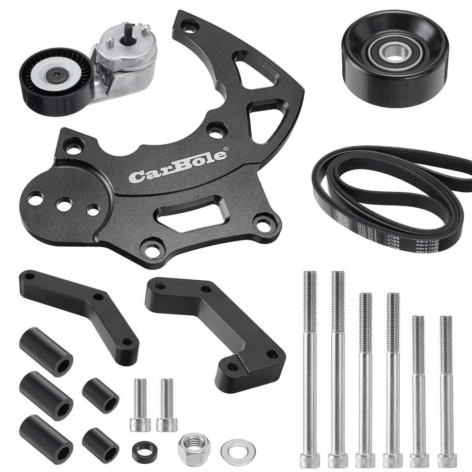 For LS1 LS2 LS3 LS6 Vortec Truck SUV LS R4 AC Compressor Bracket Kit ...
