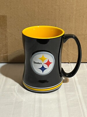 Pittsburgh Steelers NFL 14oz Coffee Mug Cup Logo Brands New | eBay