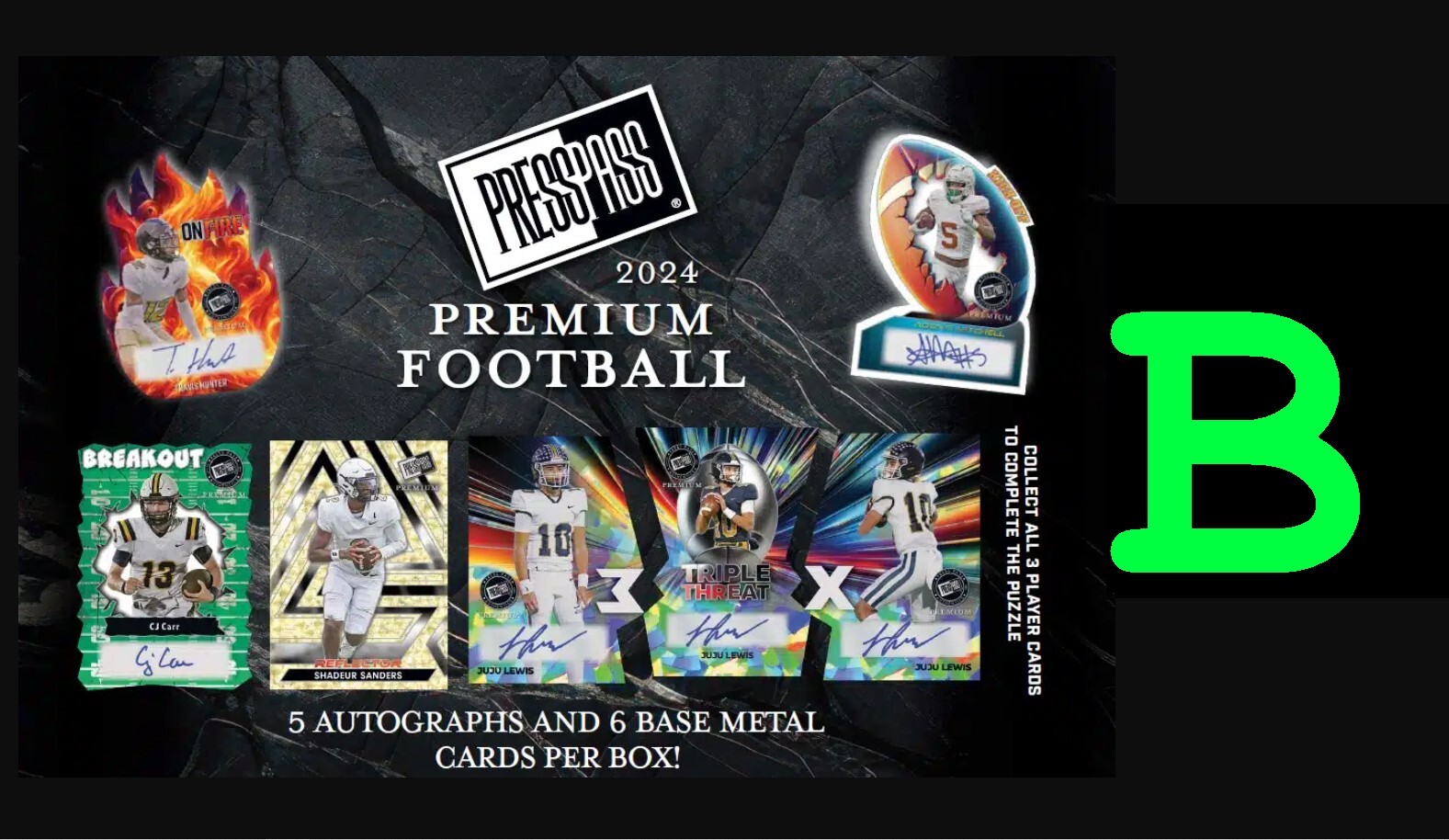 ALTON MCCASKILL 2024 press pass premium1 case 12 box break *READ RULES* B | eBay