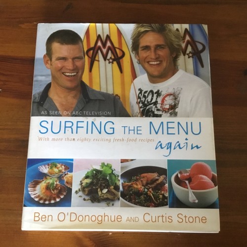 SURFING THE MENU AGAIN BEN O’DONOGHUE & CURTIS STONE HC/DJ VGC | eBay ...