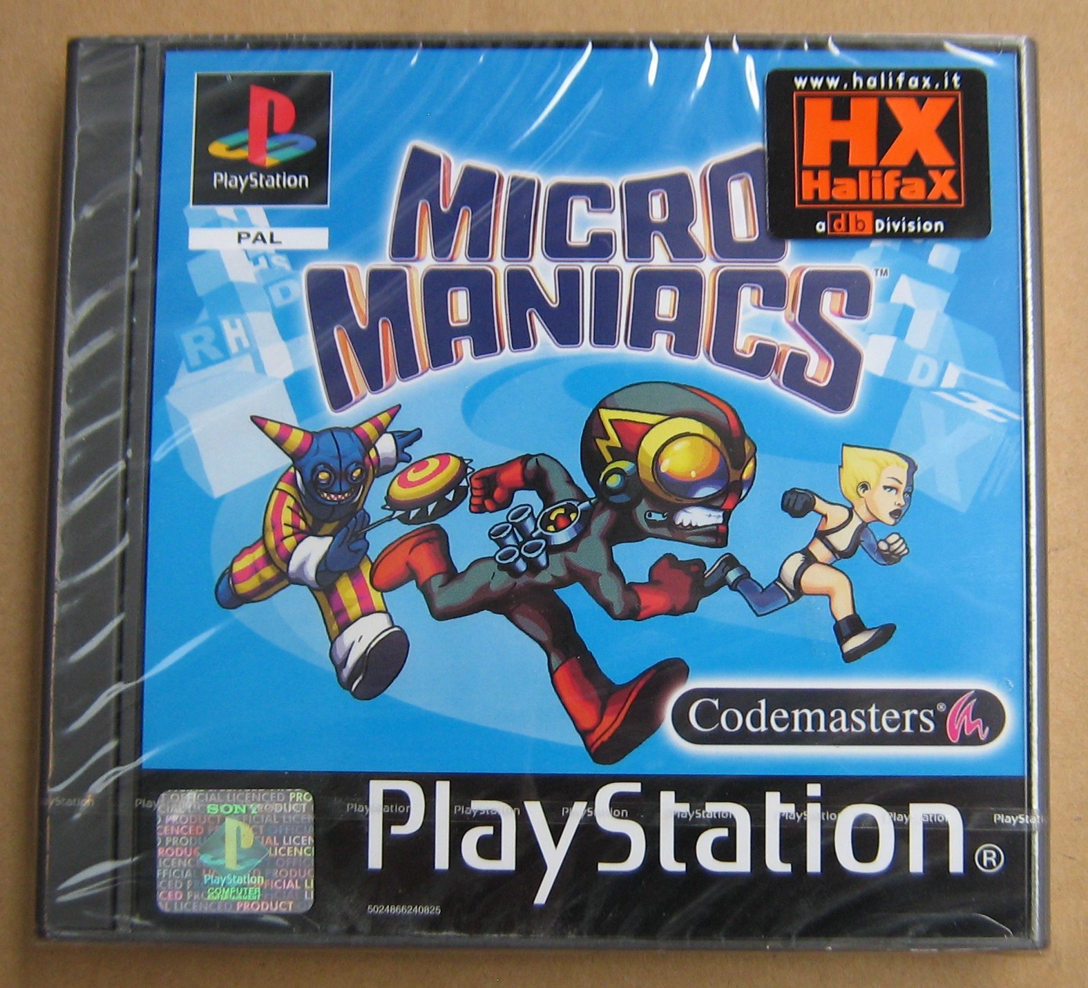 MICRO MANIACS Playstation PS1 PSX PSONE Edizione italiana 1° stampa NEW ...