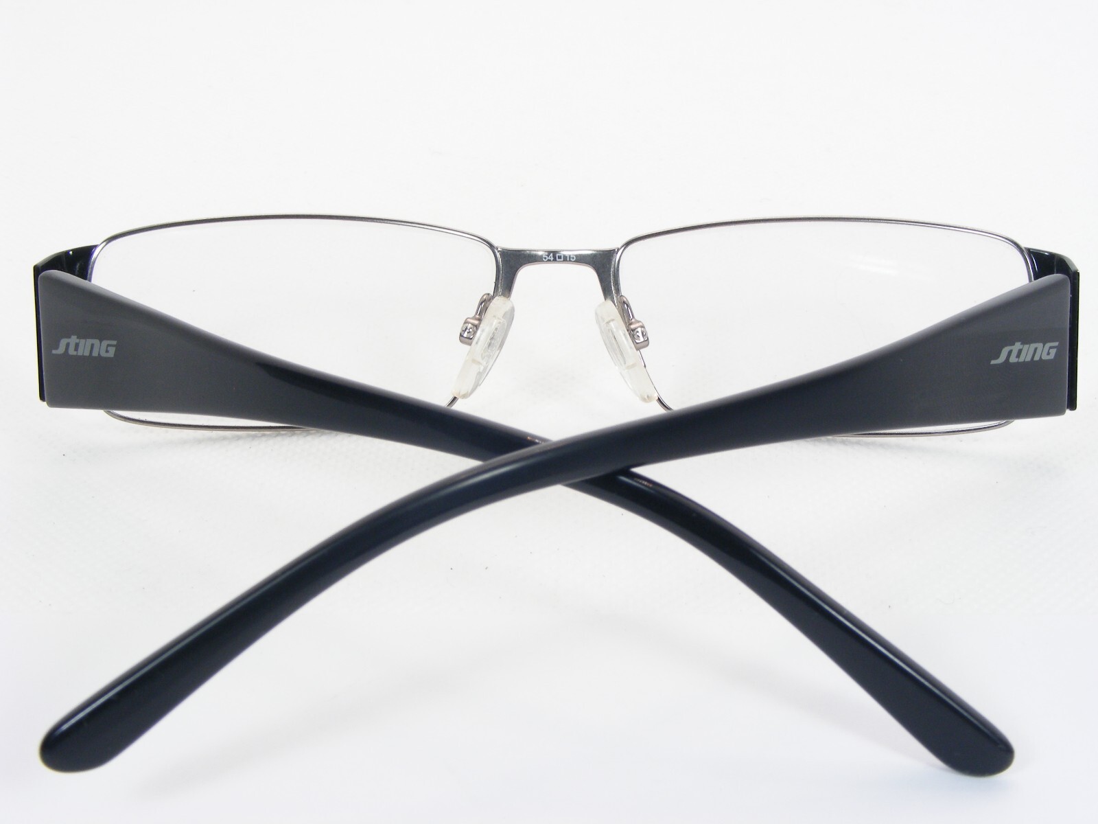 STING by DE RIGO VS4723 0A51 SILVER /BLACK EYEGLASSES GLASSES FRAME 54 ...