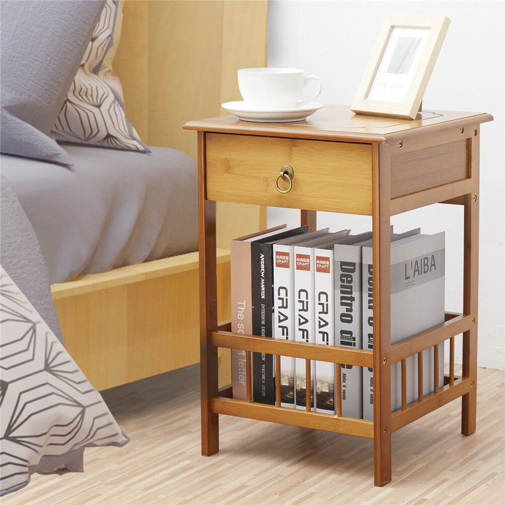 Side Table Bedside Couch Sofa Chairside End Table Living Room Bedroom ...
