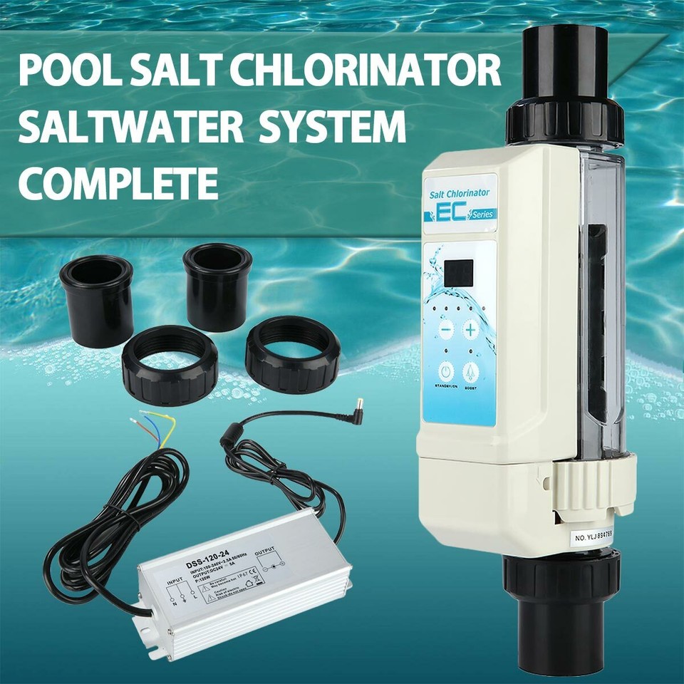 Saltwater System for Up To 16000 Gallon Above Ground Pools with 5 ...