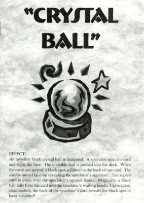 "VINTAGE" CRYSTAL BALL - RAVEN MAGIC | eBay