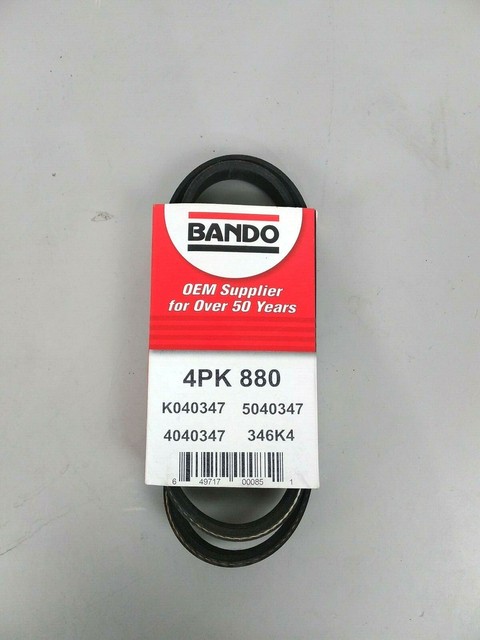 Serpentine Belt Bando 4PK880 for sale online | eBay
