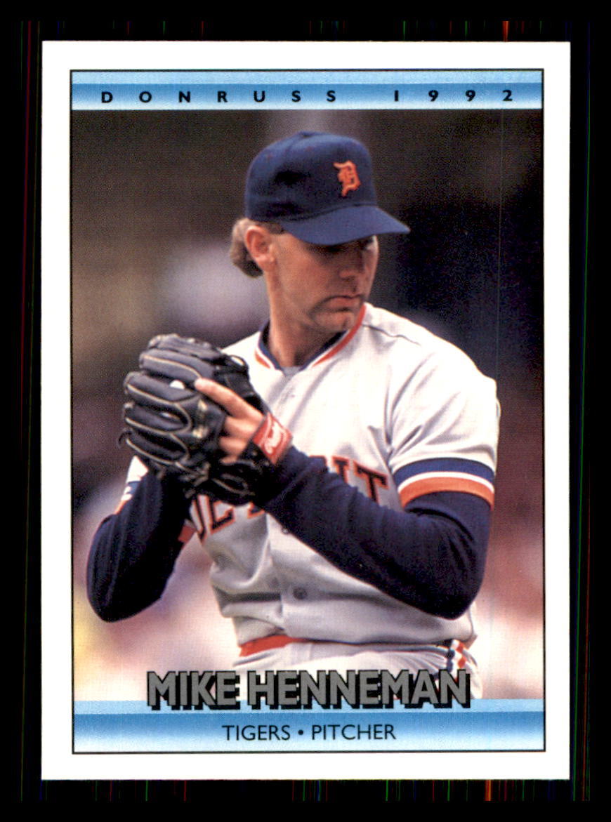 1992 BASEBALL 1992 Donruss Mike Henneman Detroit Tigers #253 1 | eBay