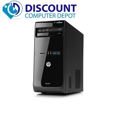 HP Pro 3500 Desktop Computer Tower Core i3-2100 3.1GHz 4GB 320GB ...