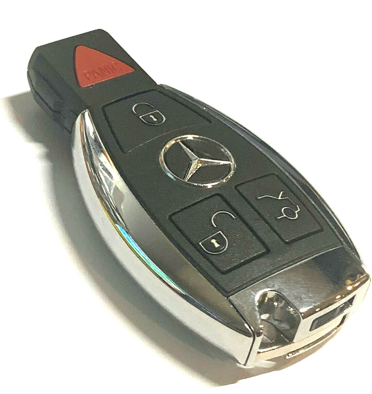Mercedes Benz 1997-2014 4 Button Fobik Key SHELL CASE NEC & BGA A ...
