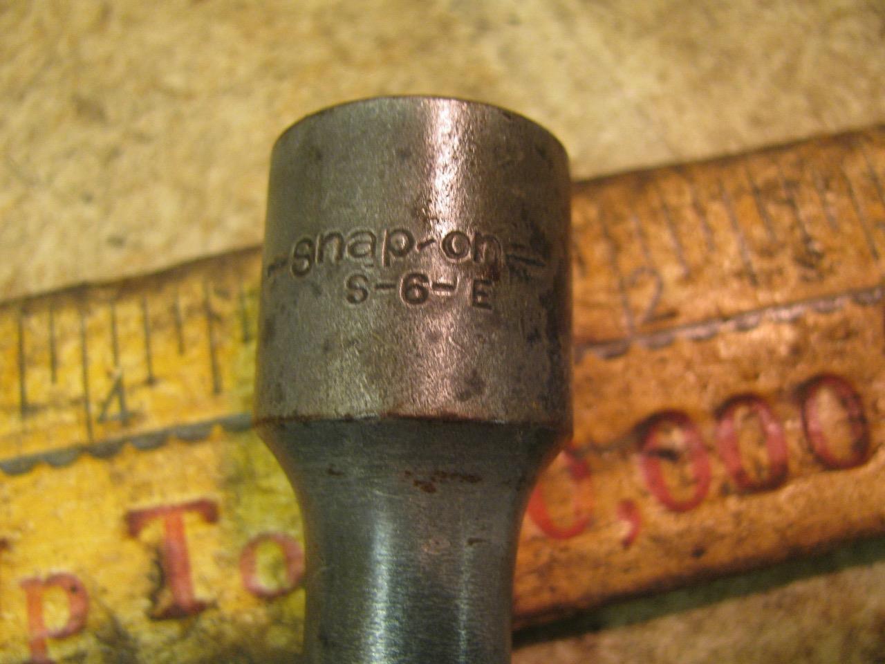 Vintage Snap On S6E 5" Long 1/2" drive Extension USA Tool | eBay