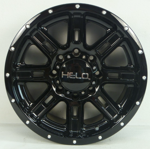 1 REPLACEMENT WHEEL Helo HE900 gloss black 18x9 8x165.1 Offset 0 8x6.5 ...
