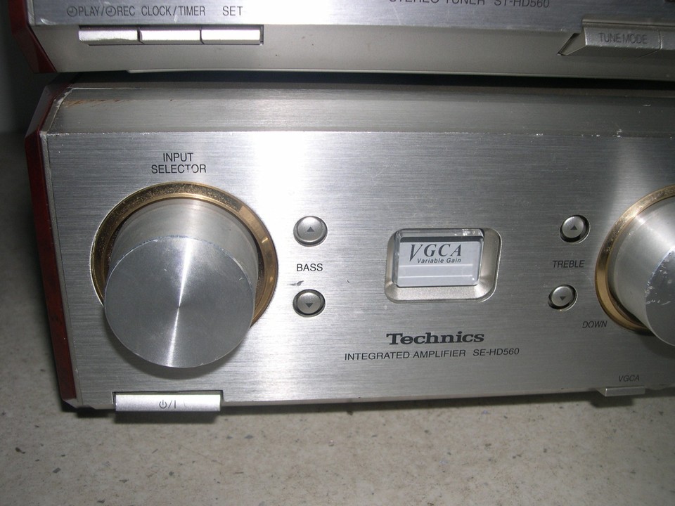 TECHNICS SE-HD560 AMPLIFIER BI-WIRE,& ST-HD560 TUNER | eBay UK