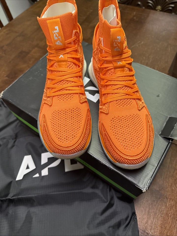 New Athletic Propulsion Labs APL Concept X Orange Basketball Shoes Size ...