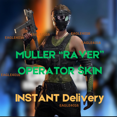 BLACK OPS 7 RAVER MULLER OPERATOR SKIN | eBay