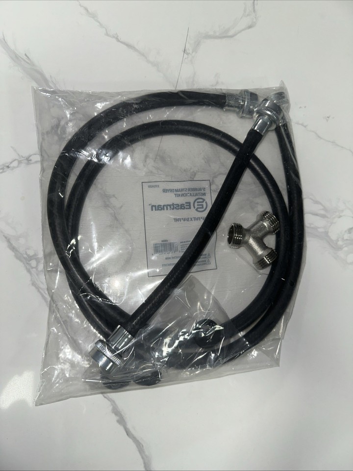 Rubber Steam Dryer Water Supply Installation Kit, 3/4 Inch FHT x 3/4–2 ...
