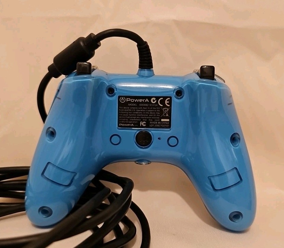 PowerA Mini Skylanders Gaint Blue Microsoft Xbox 360 Wired Controller ...