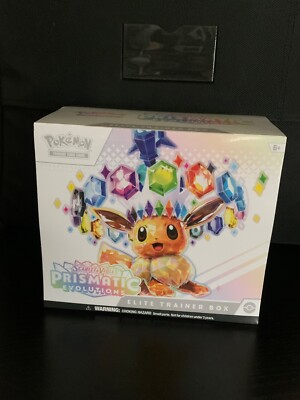 Pokemon TCG Prismatic Evolutions ETB Factory Sealed! | eBay