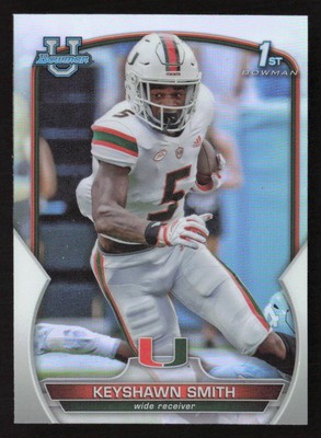 2022 Bowman Chrome University #55 Keyshawn Smith Refractor | eBay