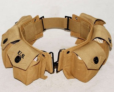 Military WWII US Army Paratrooper Infantry Bar Equipment Belt Pouch ...