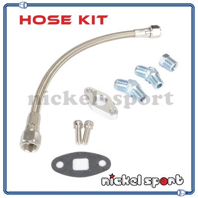 Turbo Turbo Oil Drain Line Kit Mitsubishi TE06H TD07 TD08 Greddy T67 ...
