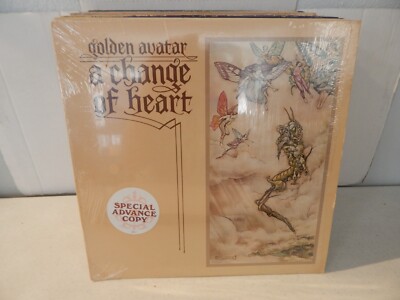 GOLDEN AVATAR A Change of Heart Shrink sticker 1976 Sudarshan SD -1 LP ...