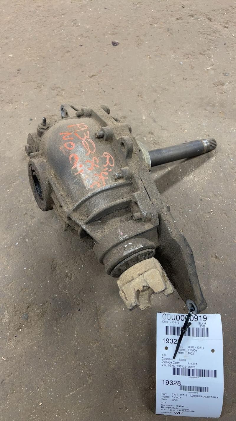 2002-2009 Chevy Trailblazer Front Differential Carrier 3.73 Ratio Opt ...