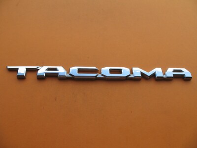 16 17 18 19 TOYOTA TACOMA LEFT RIGHT SIDE DOOR EMBLEM LOGO BADGE SIGN ...
