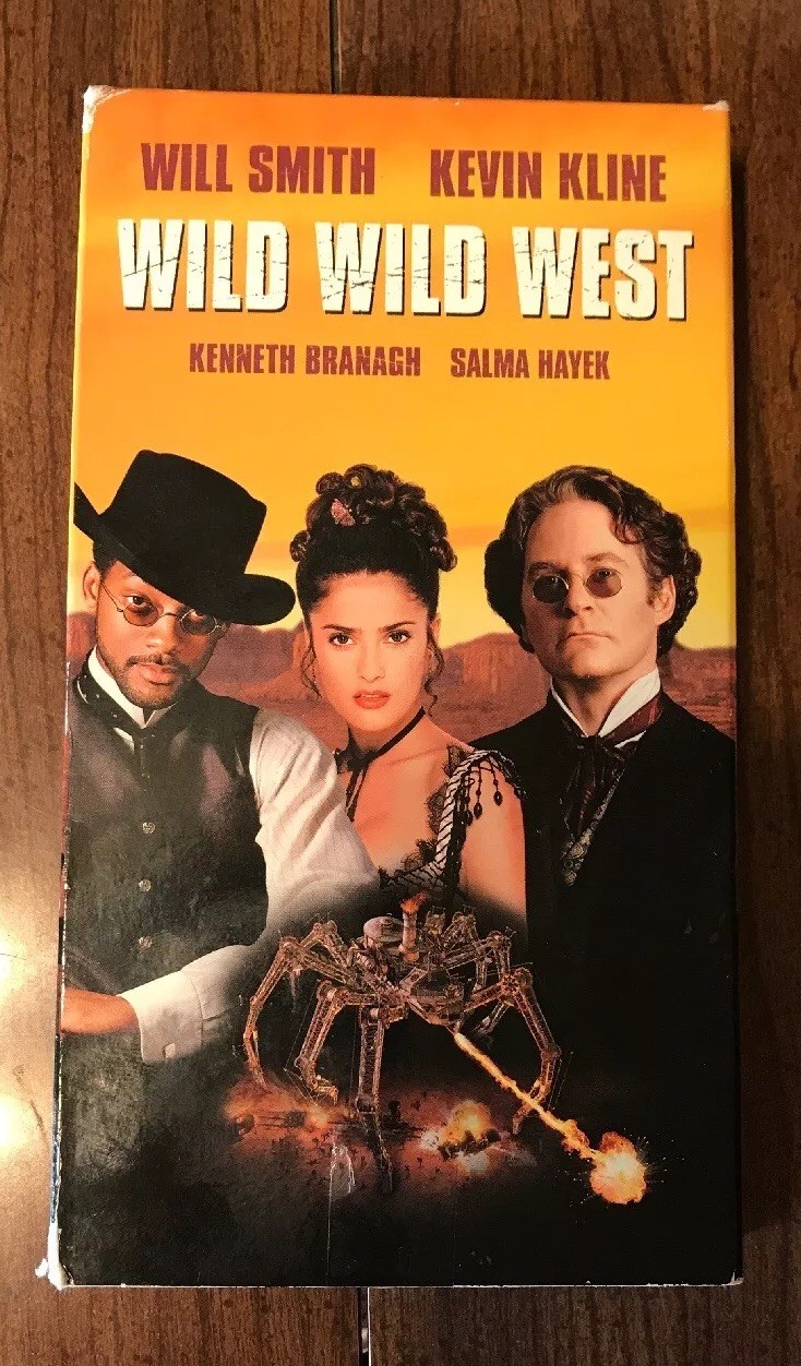 Wild Wild West Will Smith Kevin Kline Salma Hayek VHS , w 2 hip hop ...