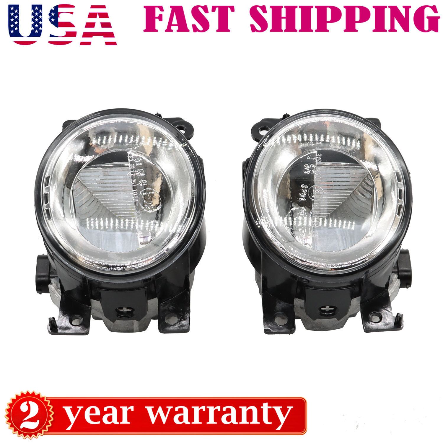 For Infiniti Q50 QX60 QX80 Front Left & Right Side Bumper Fog Light ...