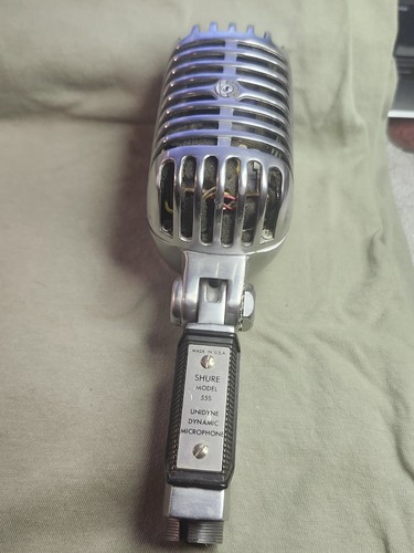 SHURE MICROPHONE 55 (S) ELVIS MIC VINTAGE | eBay