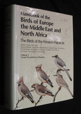 HANDBOOK OF THE BIRDS OF EUROPE, THE MIDDLE EAST AND NORTH By Stanley ...