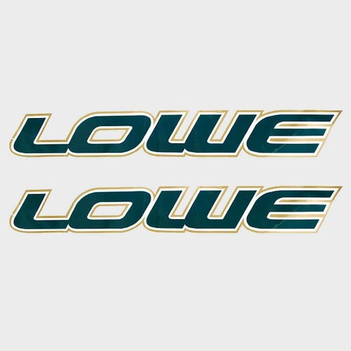 Lowe Boat Logo Decal OMC 008550 | 27 1/2 x 4 Inch Green Gold (Pair) | eBay