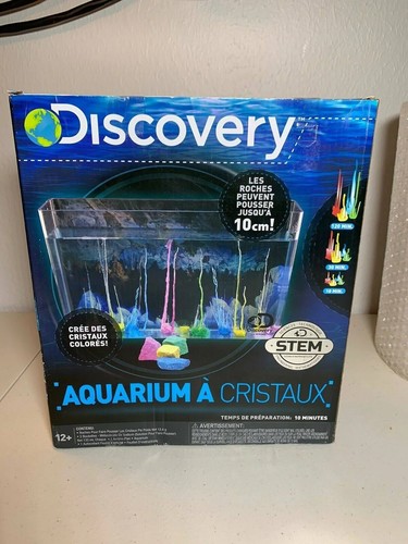 Dicovery Crystal Aquarium Child Science Toy For ages 11 & Up New | eBay
