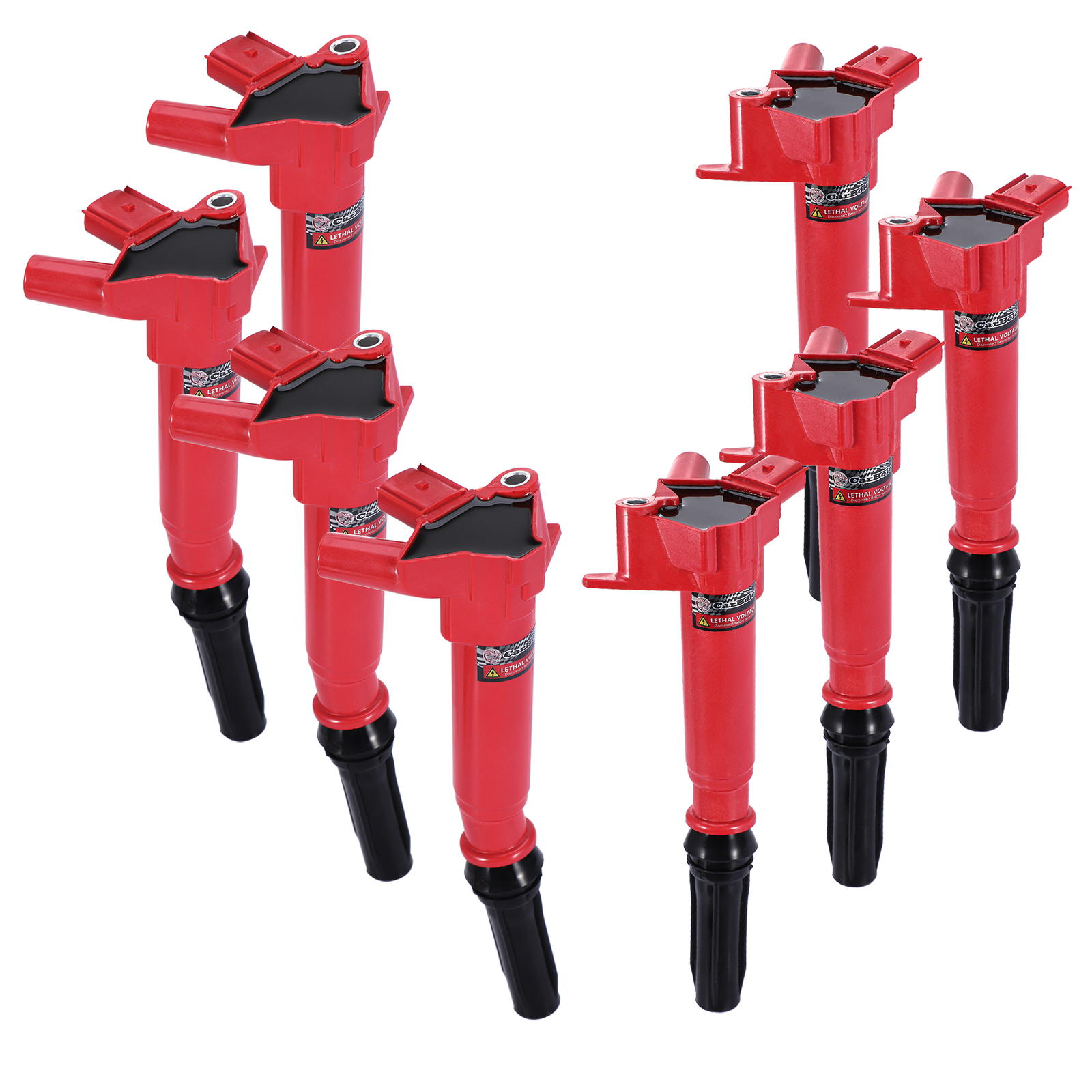 Ignition Coils & Wireset & Spark Plug For 2010-2014 Ford F-150 SVT ...