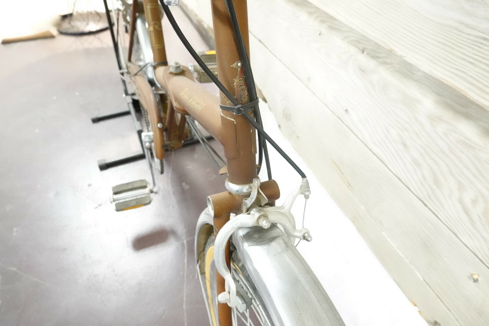 Raleigh Folder 20 Inch Folding Bicycle Brown and Chrome 3 speed Made In ...