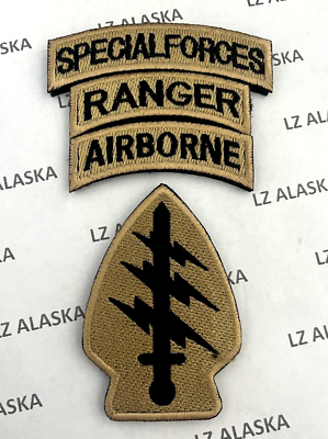 Us Army Special Forces Patch Airborne Tab Ocp W Army Legacy Logo