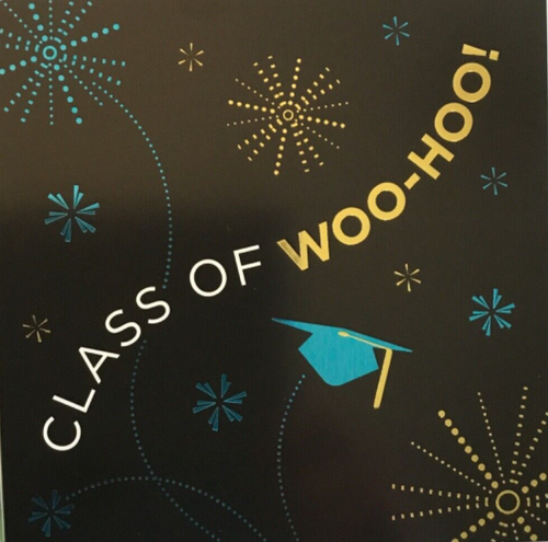 Papyrus- Graduation- Class of Woo-Hoo- Foil- 6X6 size | eBay