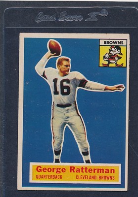 1956 Topps #093 George Ratterman Browns VG/EX 56T93-72316-1 | eBay