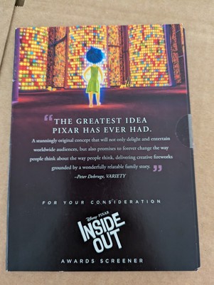 Inside Out FYC DVD For Your Consideration Disney Pixar 2015 | eBay