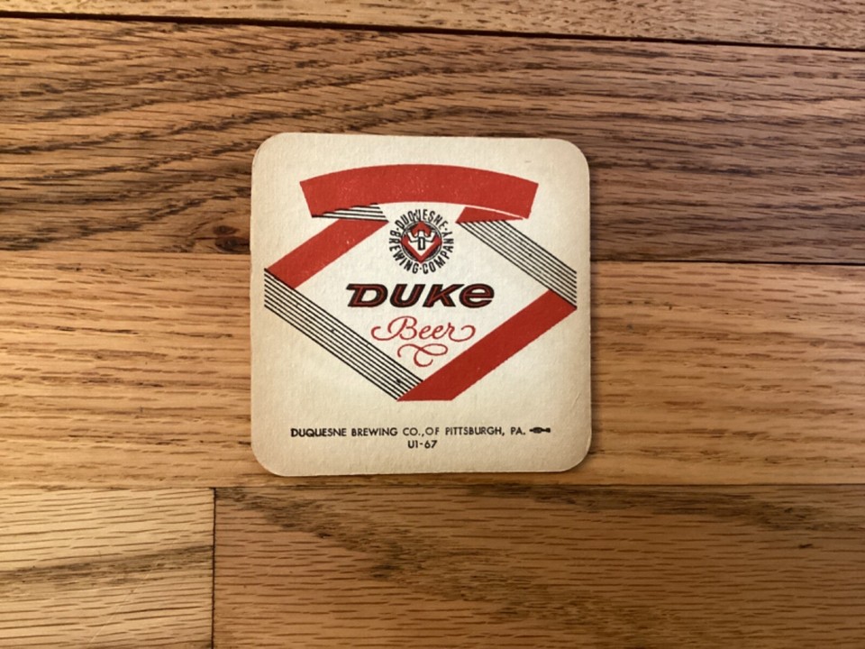 5 Duquesne Brewery Duke Beer Coasters | eBay
