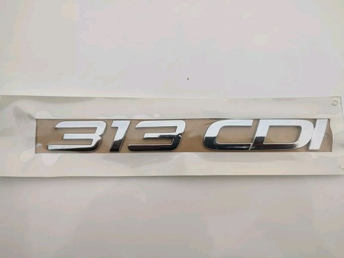 Mercedes Sprinter W906 313 CDI Double Door Lettering Emblem Chrome Logo ...