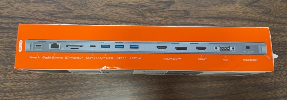 j5create JCD543 USB-C Triple Display Docking Station Adapter macOS ...